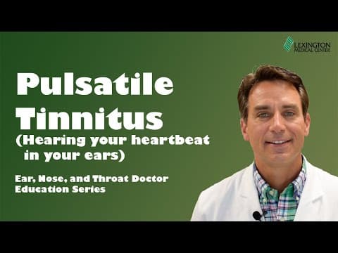 Do You Hear Your Own Heartbeat in Your Ears? Pulsatile Tinnitus - Pulsatile Tinnitus Treatments ...